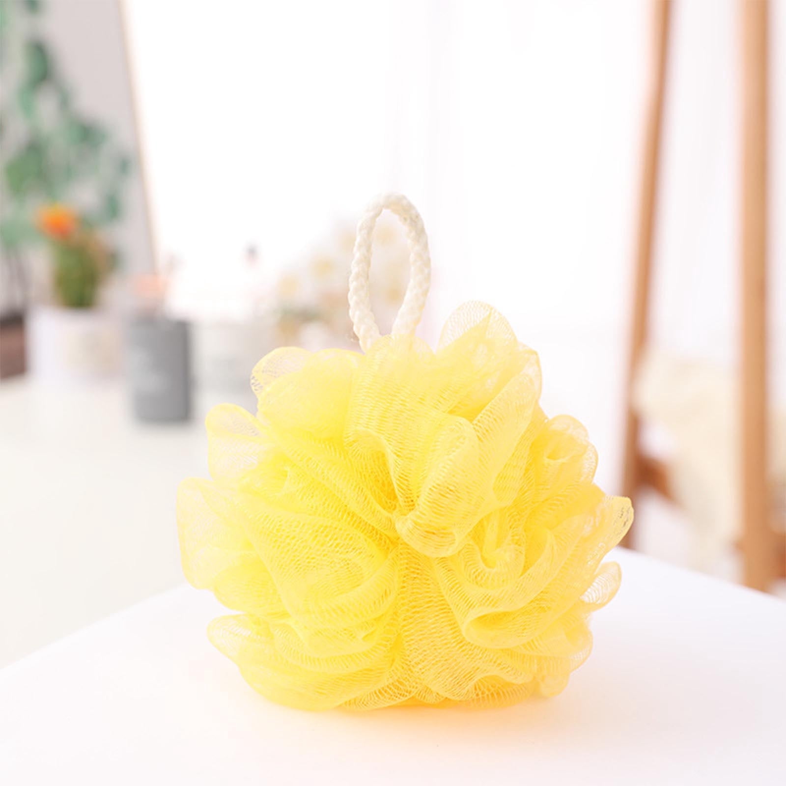 SHIMELE Loofah Bath Sponge Scrubber, Mesh Shower Loofah Sponge, with ...