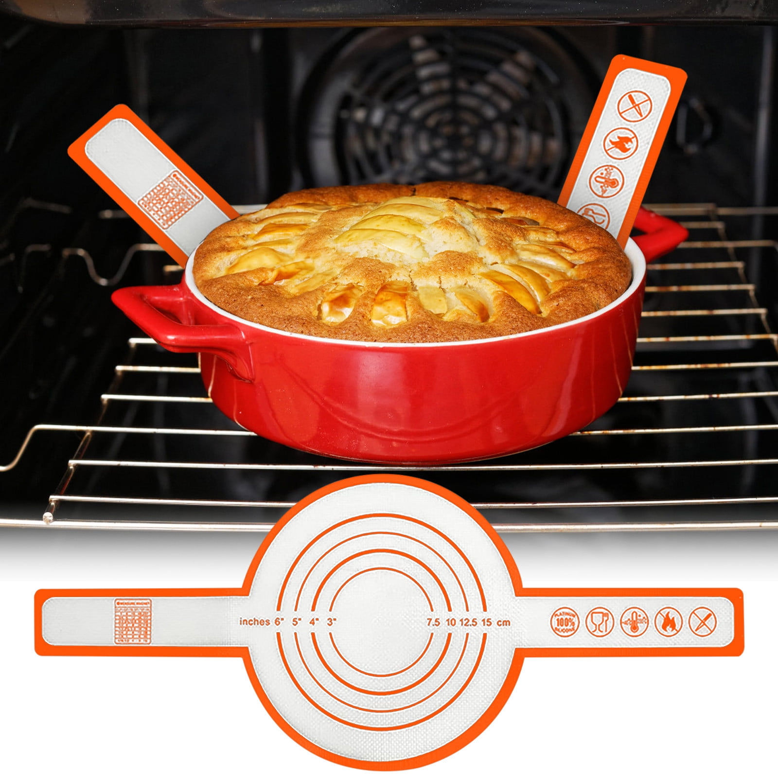 SHIMELE Silicon Bread Sling - Non-Stick Oven Mat, Reusable Dough ...