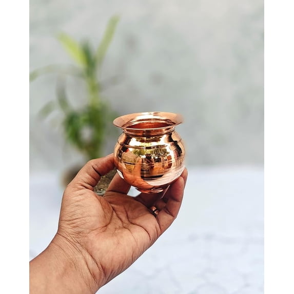 SHINDE EXPORTS Copper Pot Kalash for Pooja kalasham Small Large lota ...
