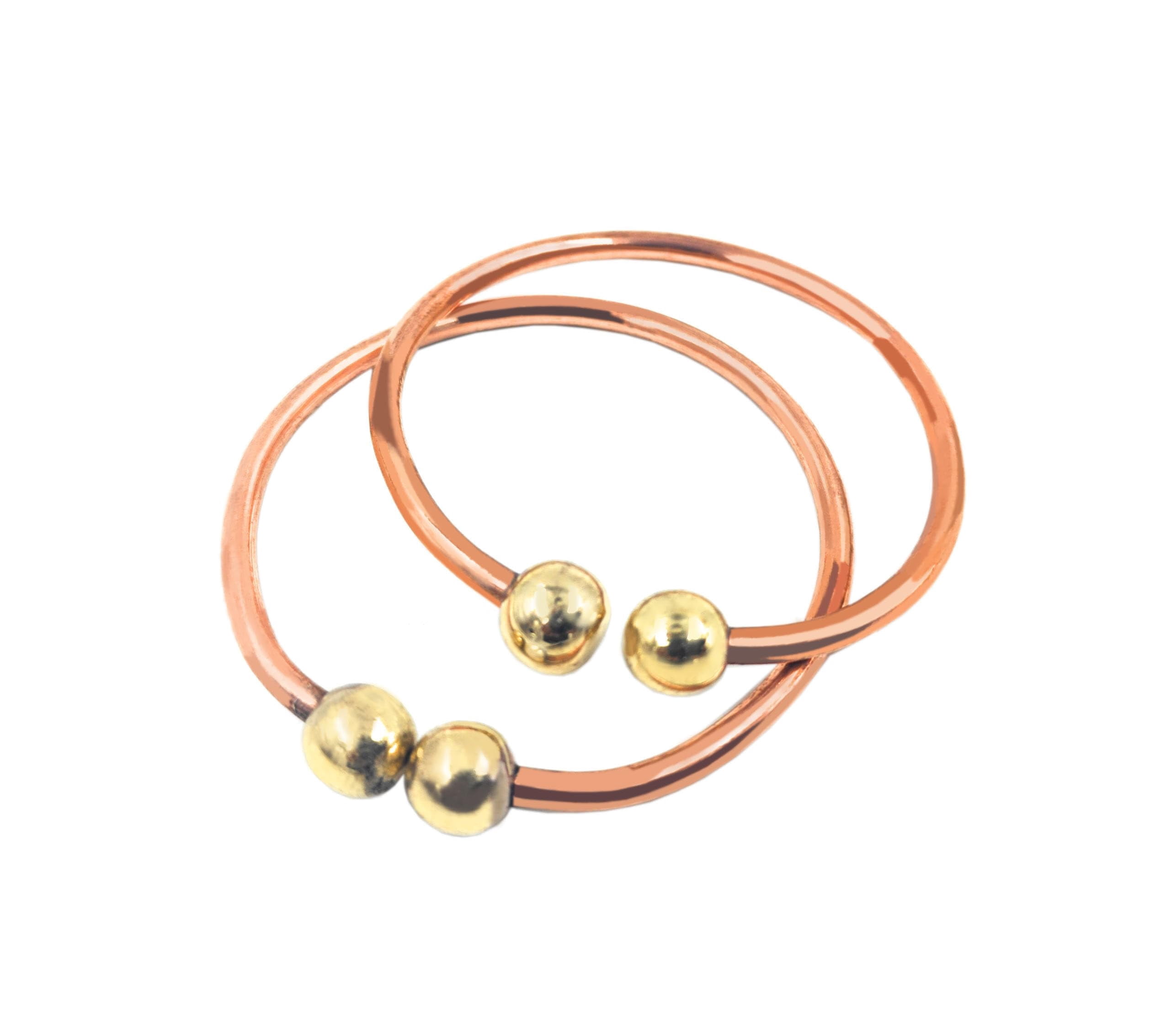 SHINDE EXPORTS pure copper small leg kada anklet adjustable (0 to 1 ...