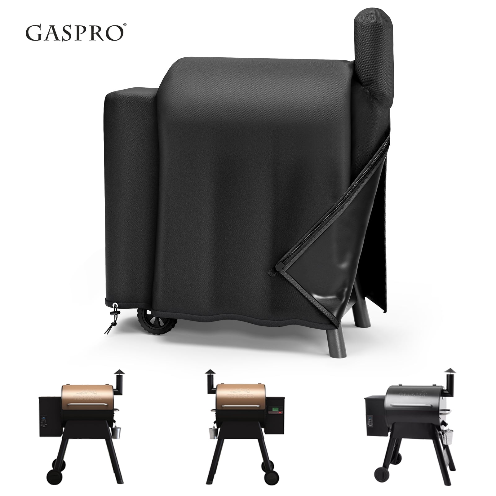 Gaspro Grill Cover, Fits Traeger Pro Series 575/22, Heavy Duty 600D ...