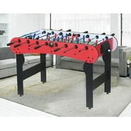 Costway 54'' Foosball Soccer Table Competition Sized Football Arcade ...