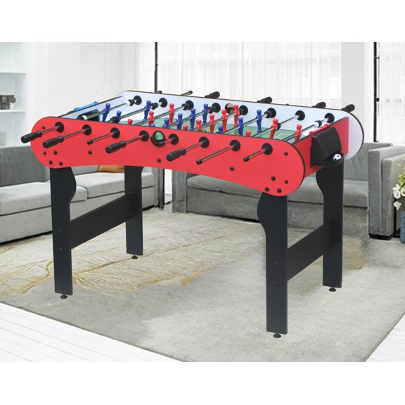 "KICK Monarch 48"" Foosball Table, Brown, Multi Person, Recreational ...