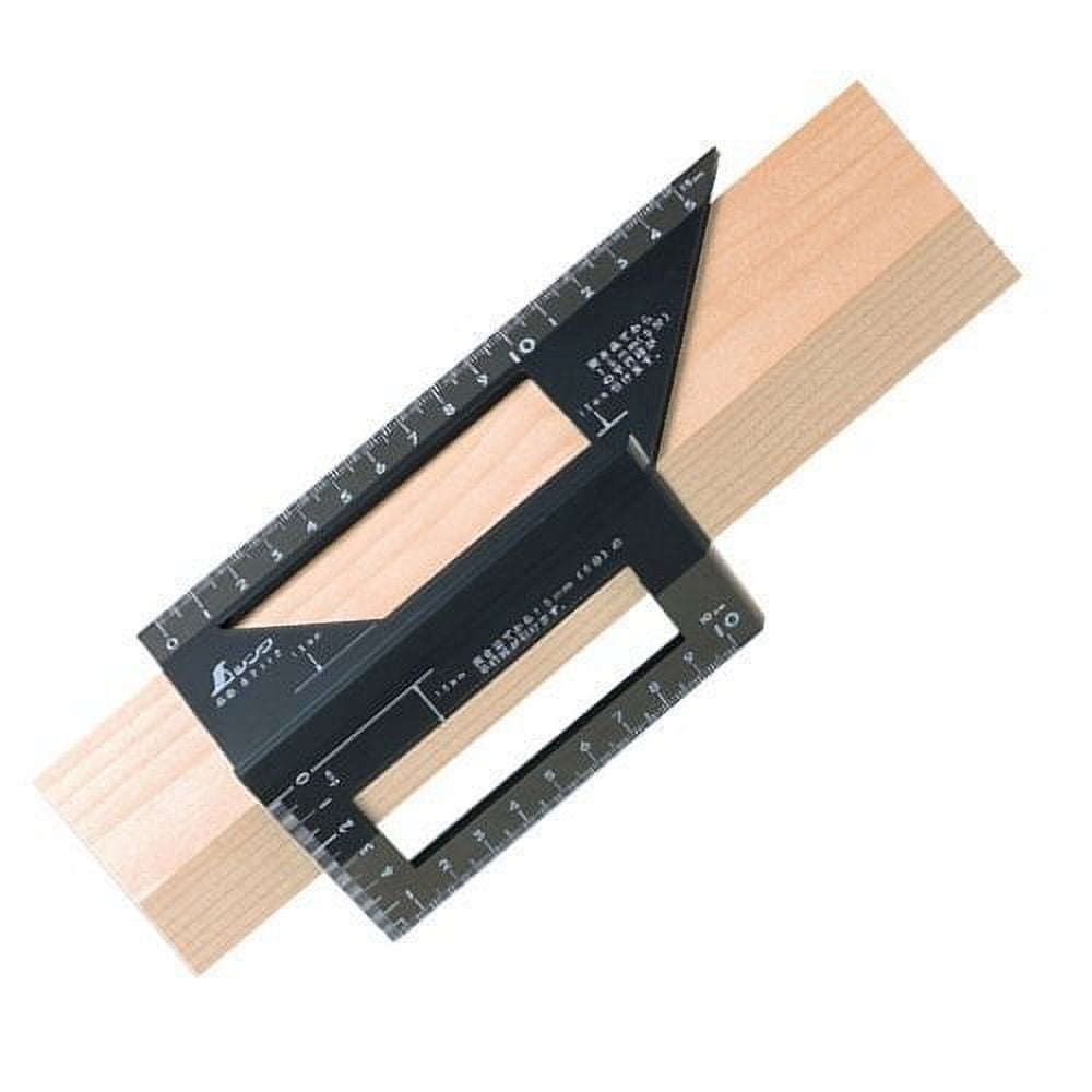 SHINWA Japan Square Layout Miter 45 + 90 Degrees Metric Polycarbonate ...