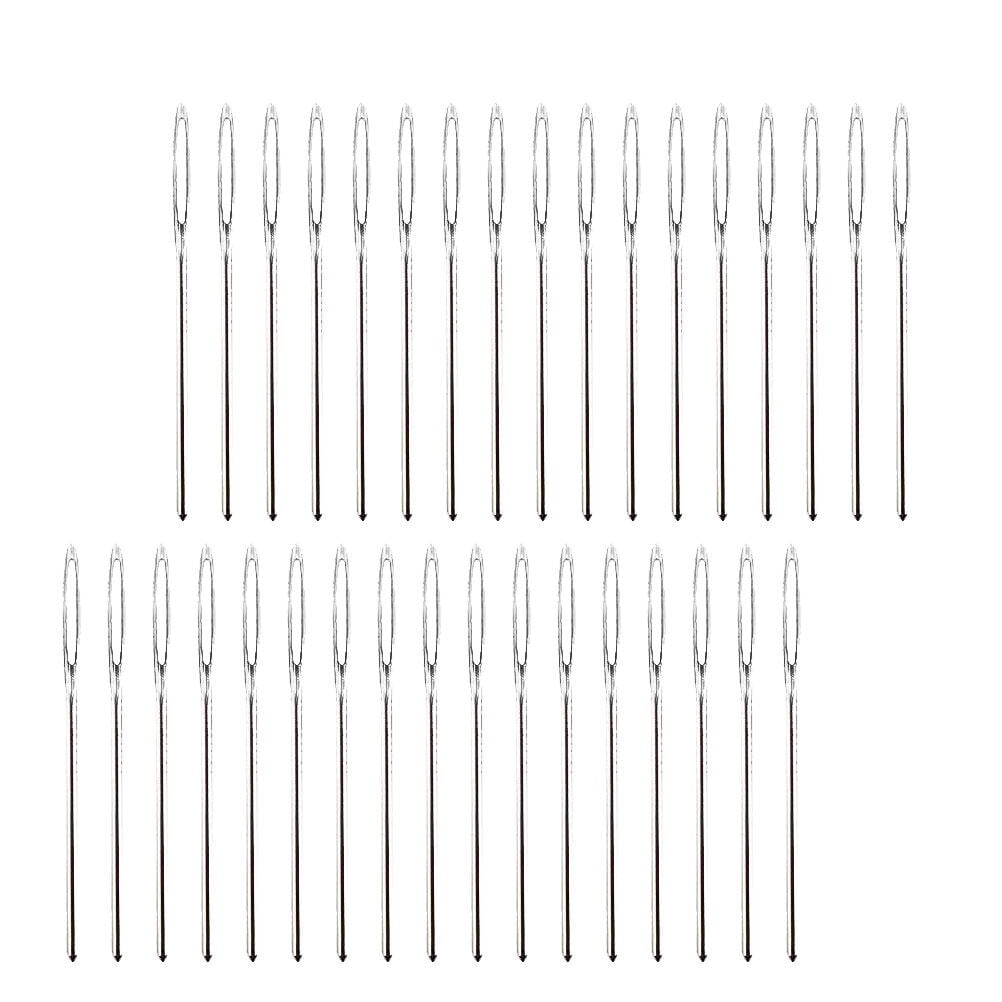 SHINYPASING 100 Pcs Steel Yarn Needles for Corrosion Resistance in ...