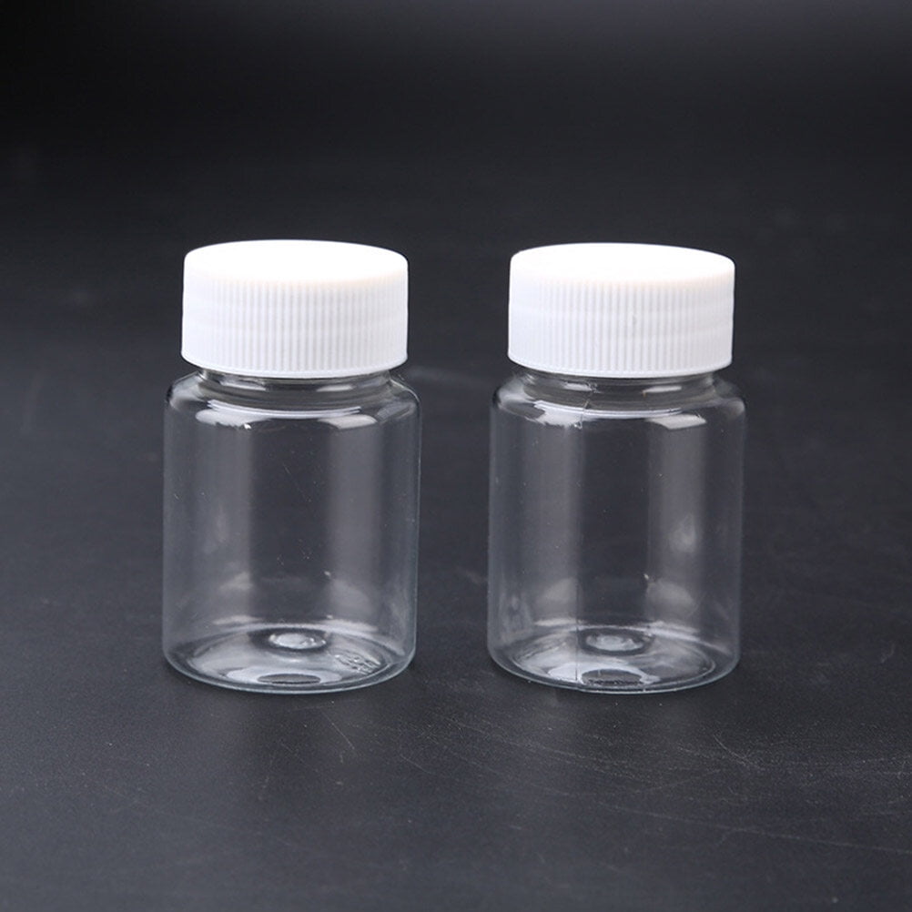 SHINYPASING 10Pcs Clear Travel Bottles 1.57X1.57X2.75In Refillable ...