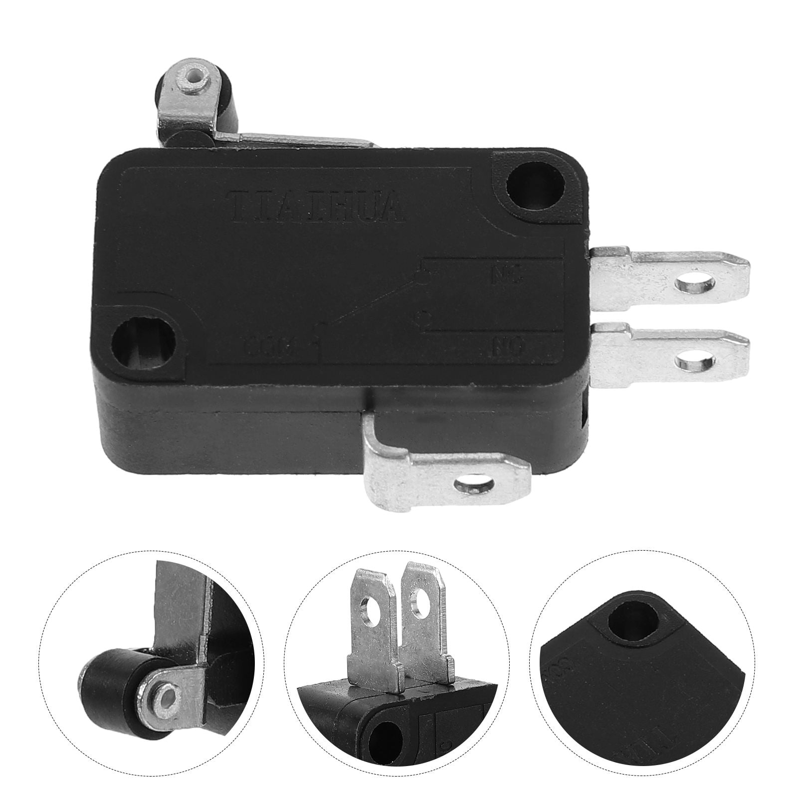 SHINYPASING 10Pcs Micro Switch Limit Switch Snap Action Spdt 1No 1Nc ...