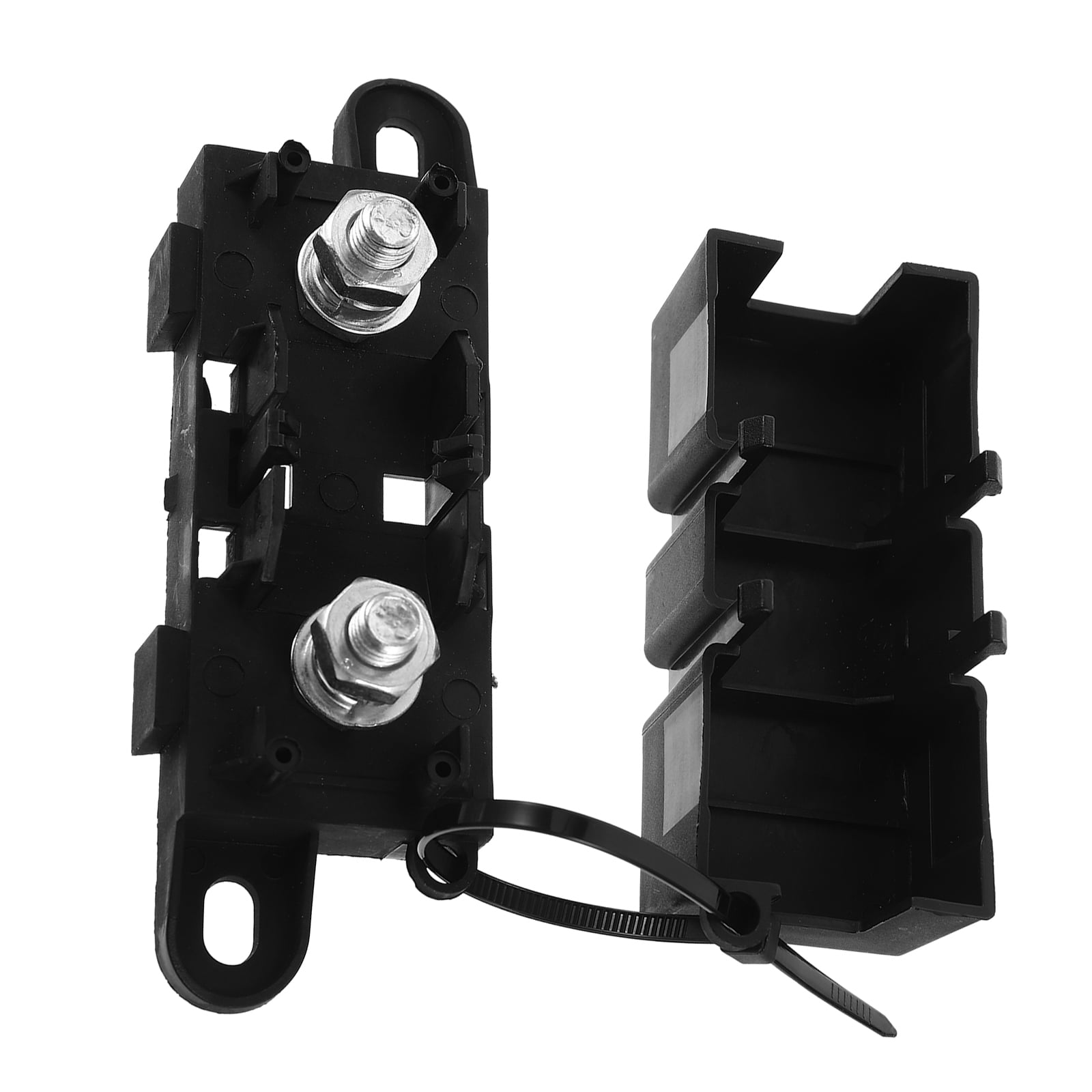SHINYPASING 1Pack Sturdy Construction Rectangular Fuse Holder Box Block ...