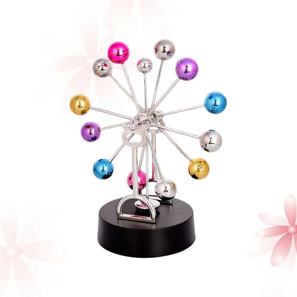 SHINYPASING 1Pcs Perpetual Motion Toy Circular Wheel Multi Colored ...