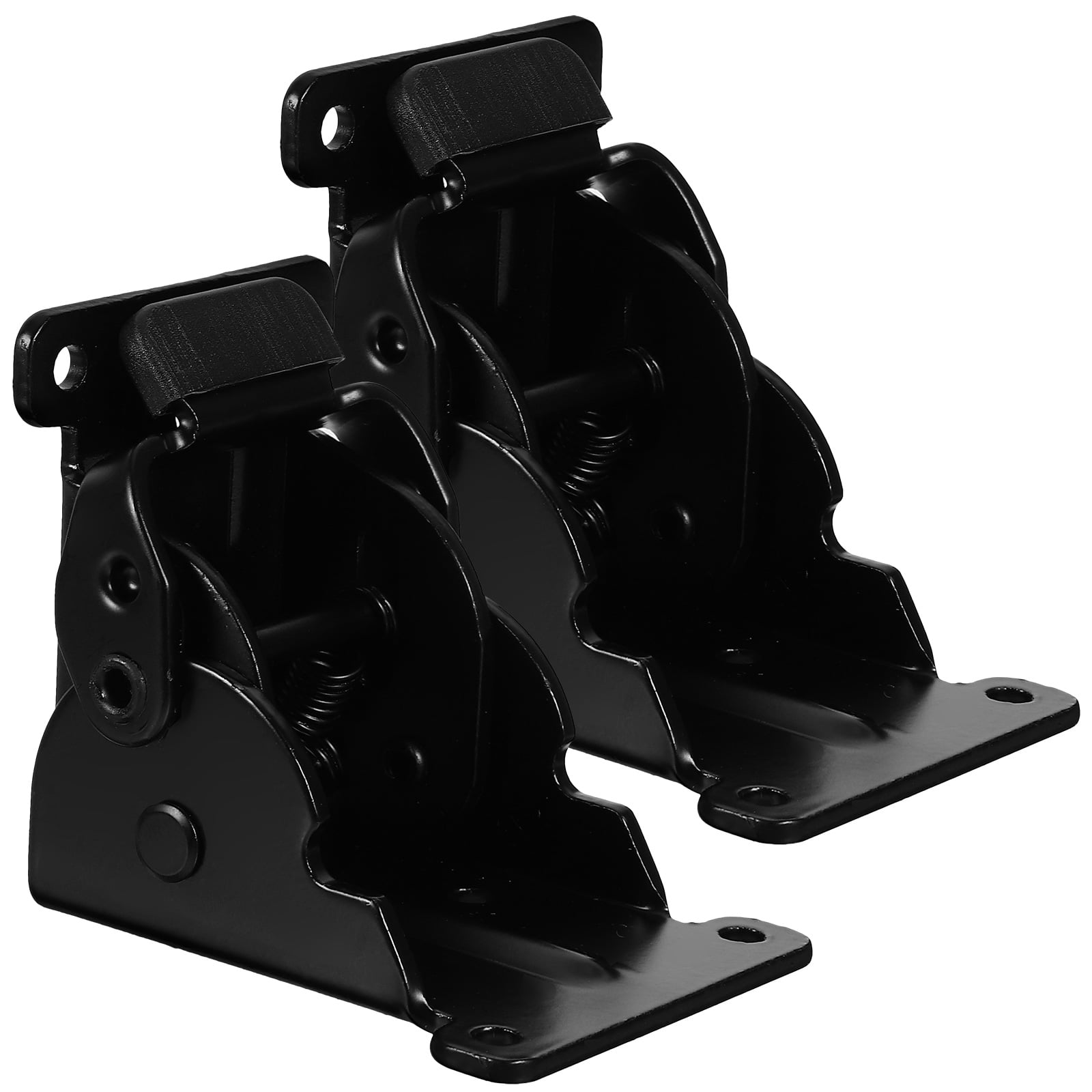 SHINYPASING 2Pcs Rectangular Cold Rolled Iron Plate Folding Brackets ...