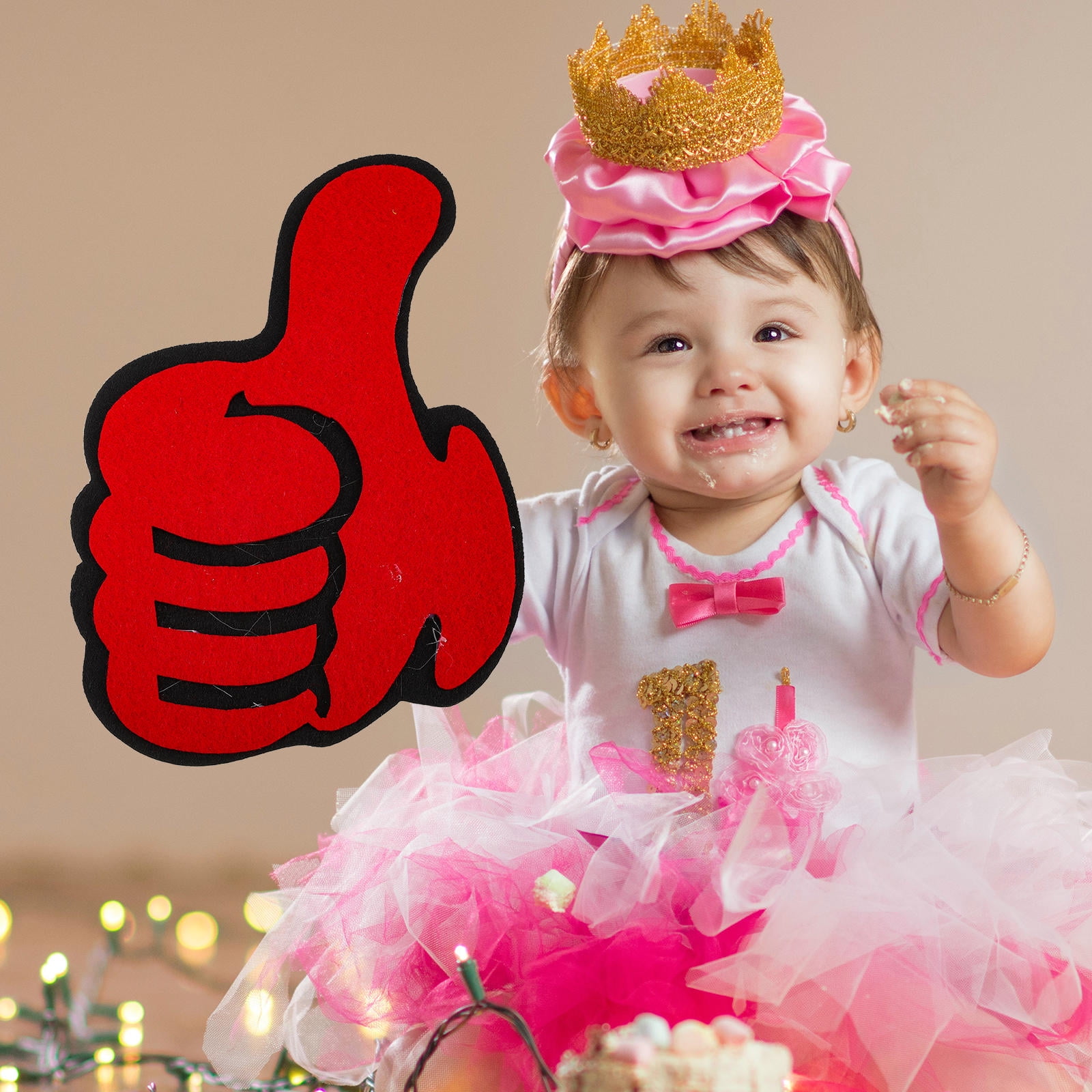 SHINYPASING 2Set Textile Accessories Shape Cheerleaders Props Shooting ...