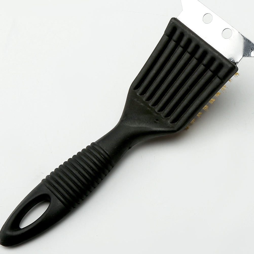 SHINYPASING 3Set Copper Wire Brush Black Square Cleaning Tool for BBQ ...