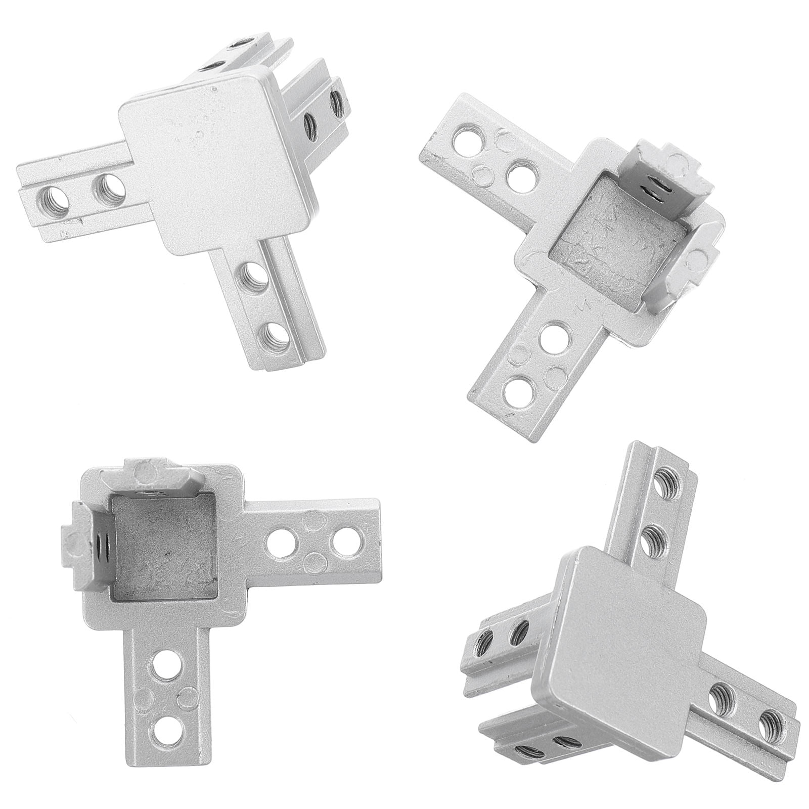 SHINYPASING 4 Sets Slot Aluminum Extrusion Connectors for Building ...