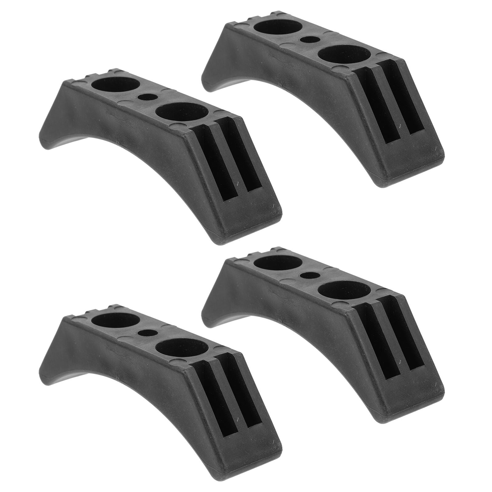 SHINYPASING 4Pcs Dumbbell Rack Stand Black Square Simple Design for ...