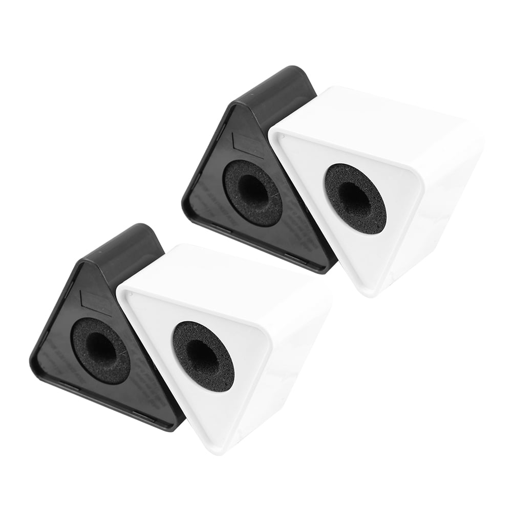 SHINYPASING 4Pcs Microphone Station Logo Triangle Mic Flag for ...