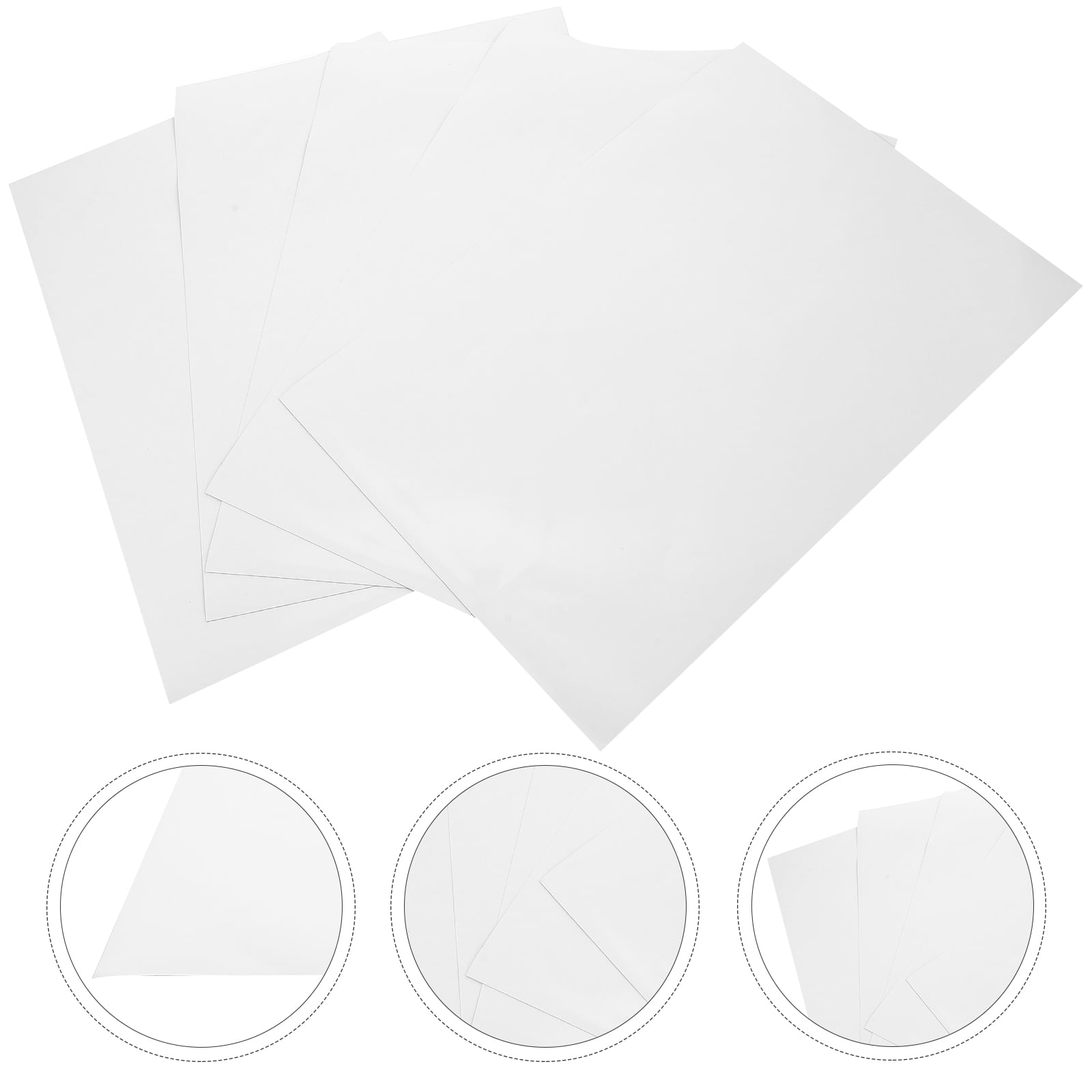 SHINYPASING 5Pcs Supple Magnet Photo Sticker Paper for Shop Use ...