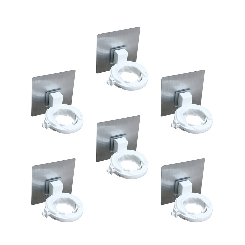 SHINYPASING 6Pcs Bottle Hangers Self Adhesive Shampoo Bottle Hanger ...