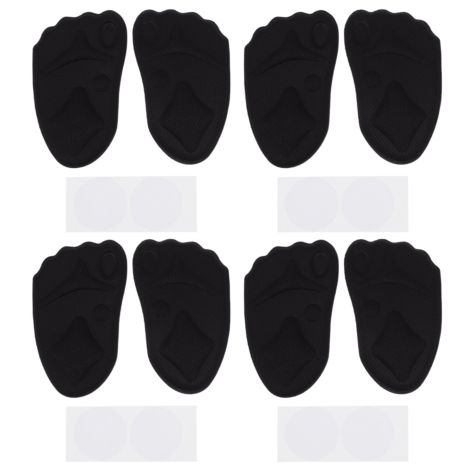 SHINYPASING 8Pcs Mesh Cloth Forefoot Pads Sweat Absorption Anti-Slip ...