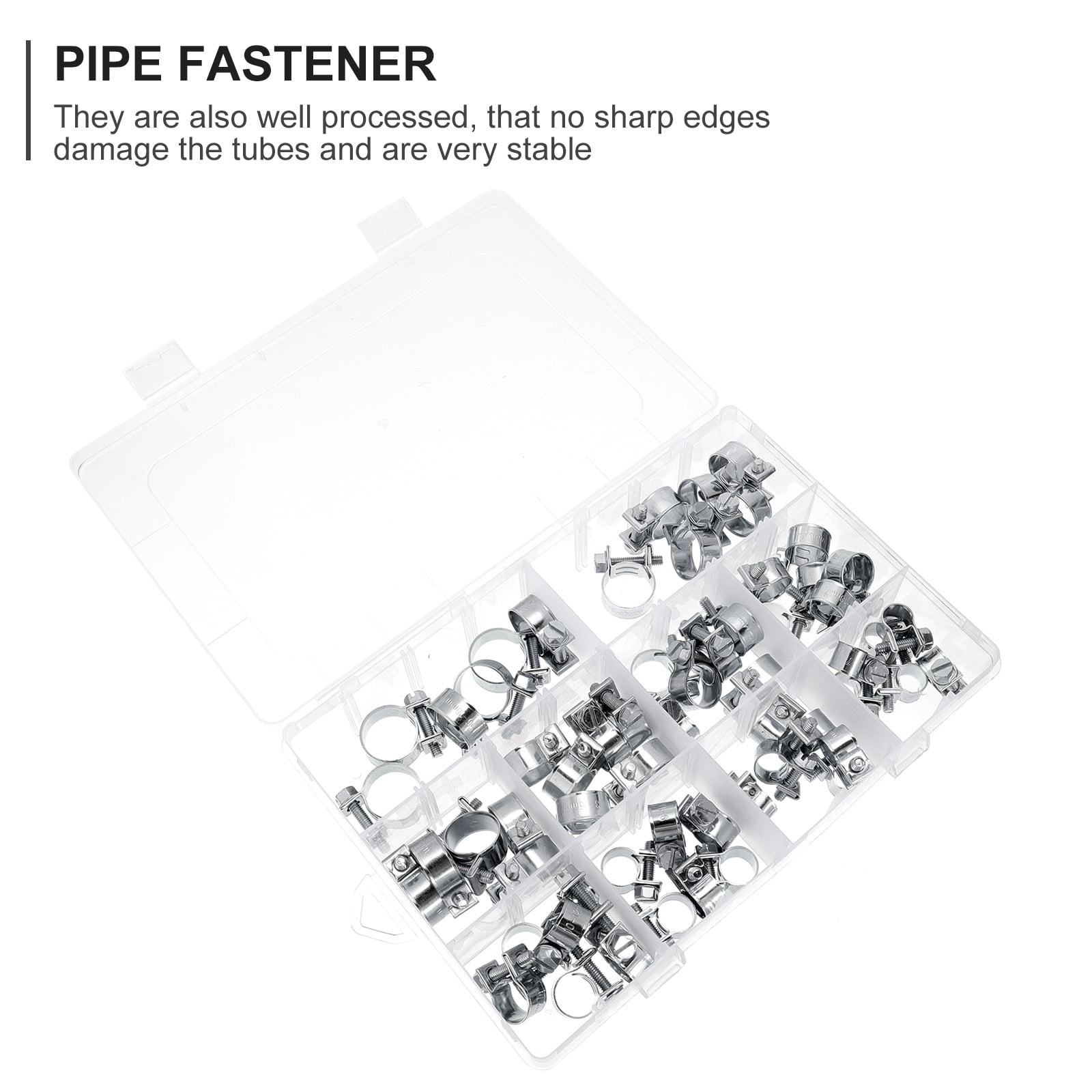 SHINYPASING Clamp for Water Pump 60Pcs for Securing Hoses in Home and ...