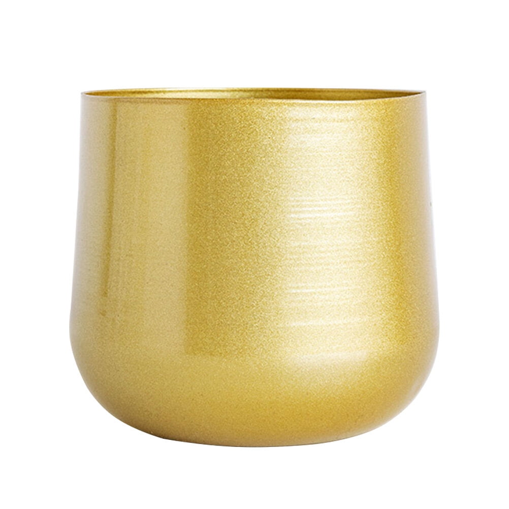 SHINYPASING Craft Vase in Golden Iron for Home Decoration 1Pcs - Walmart.com