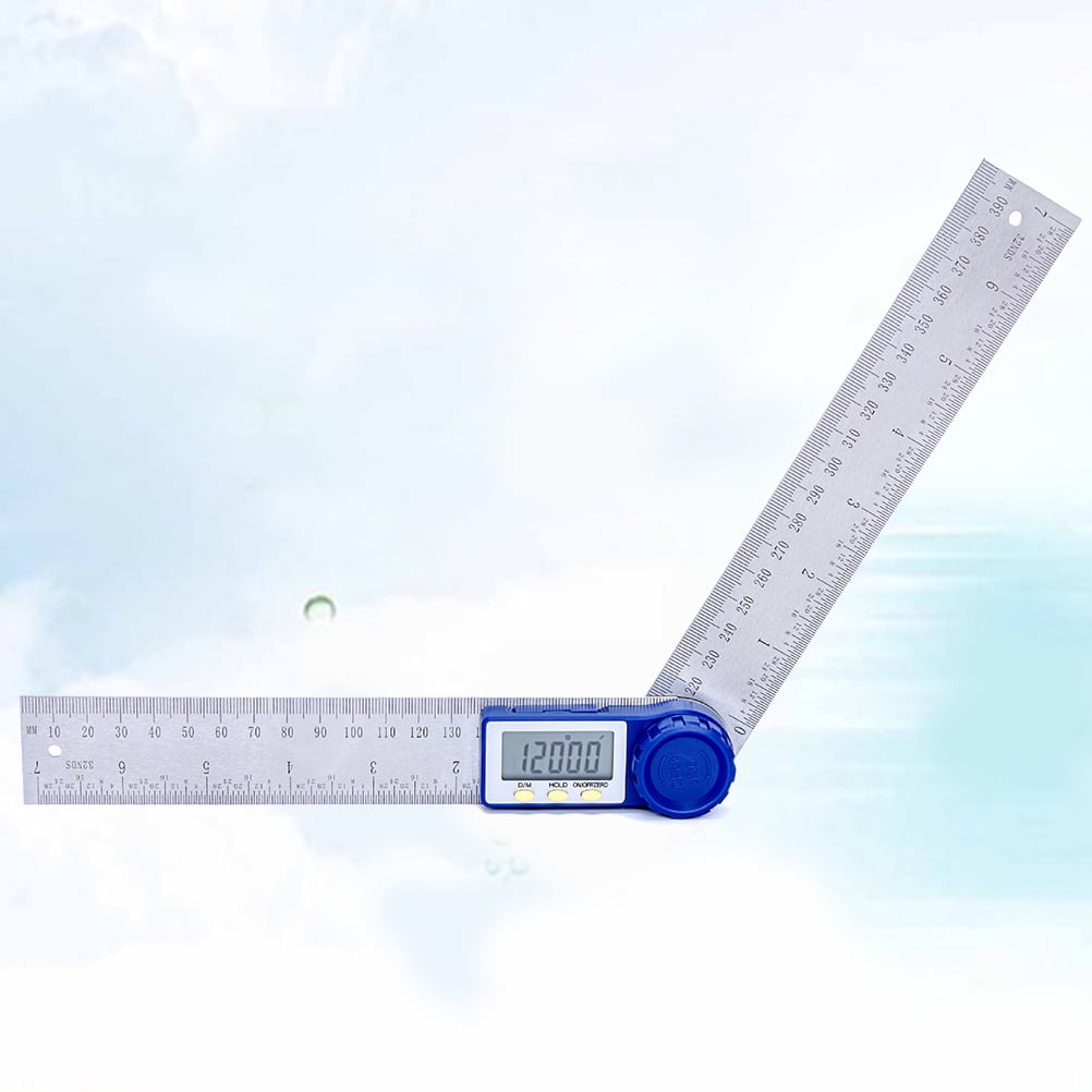 SHINYPASING Digital Display Level Ruler 200mm Stainless Steel Multi ...