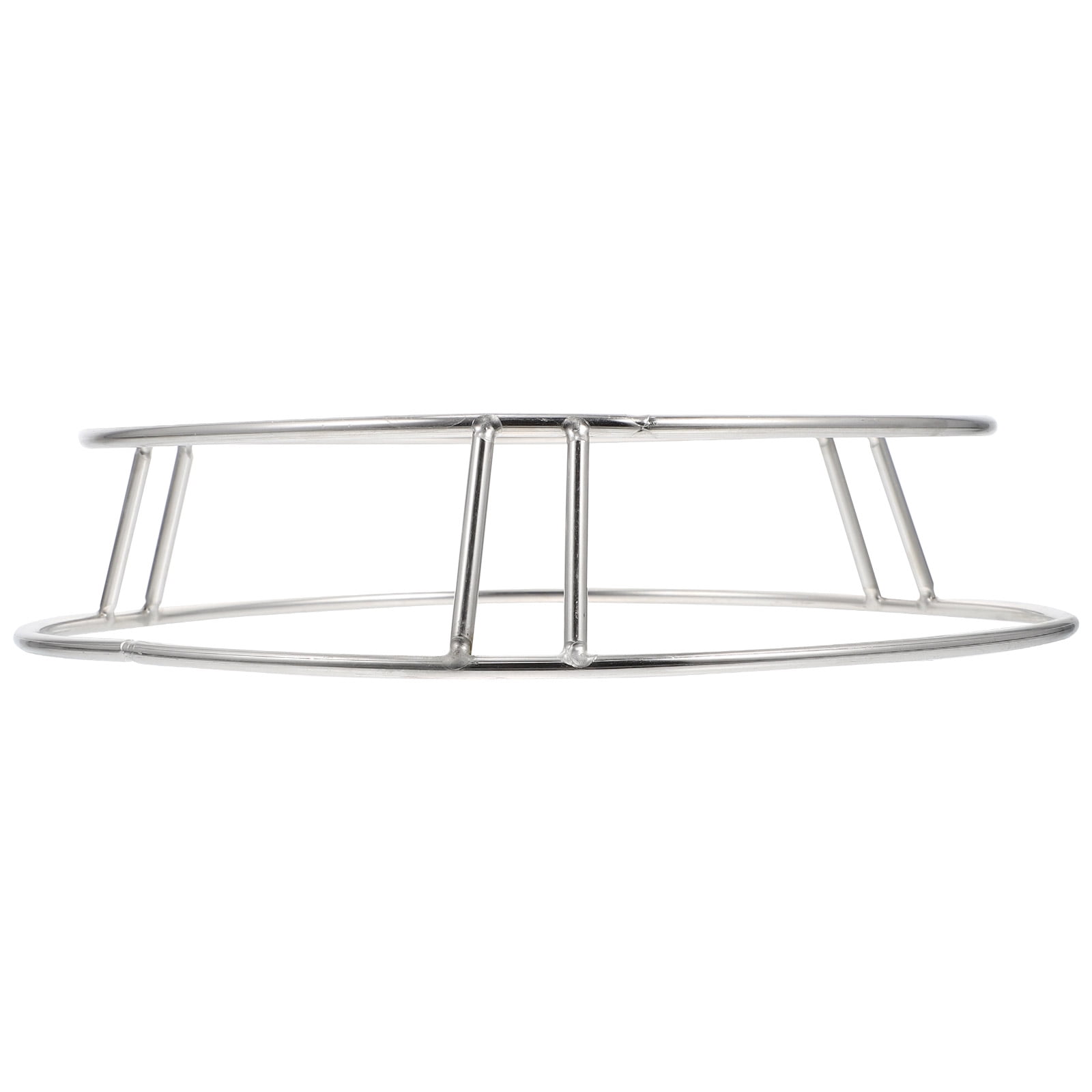 SHINYPASING Kitchen Pot Rack 1Set Silver Storage Holder Heat Insulation ...
