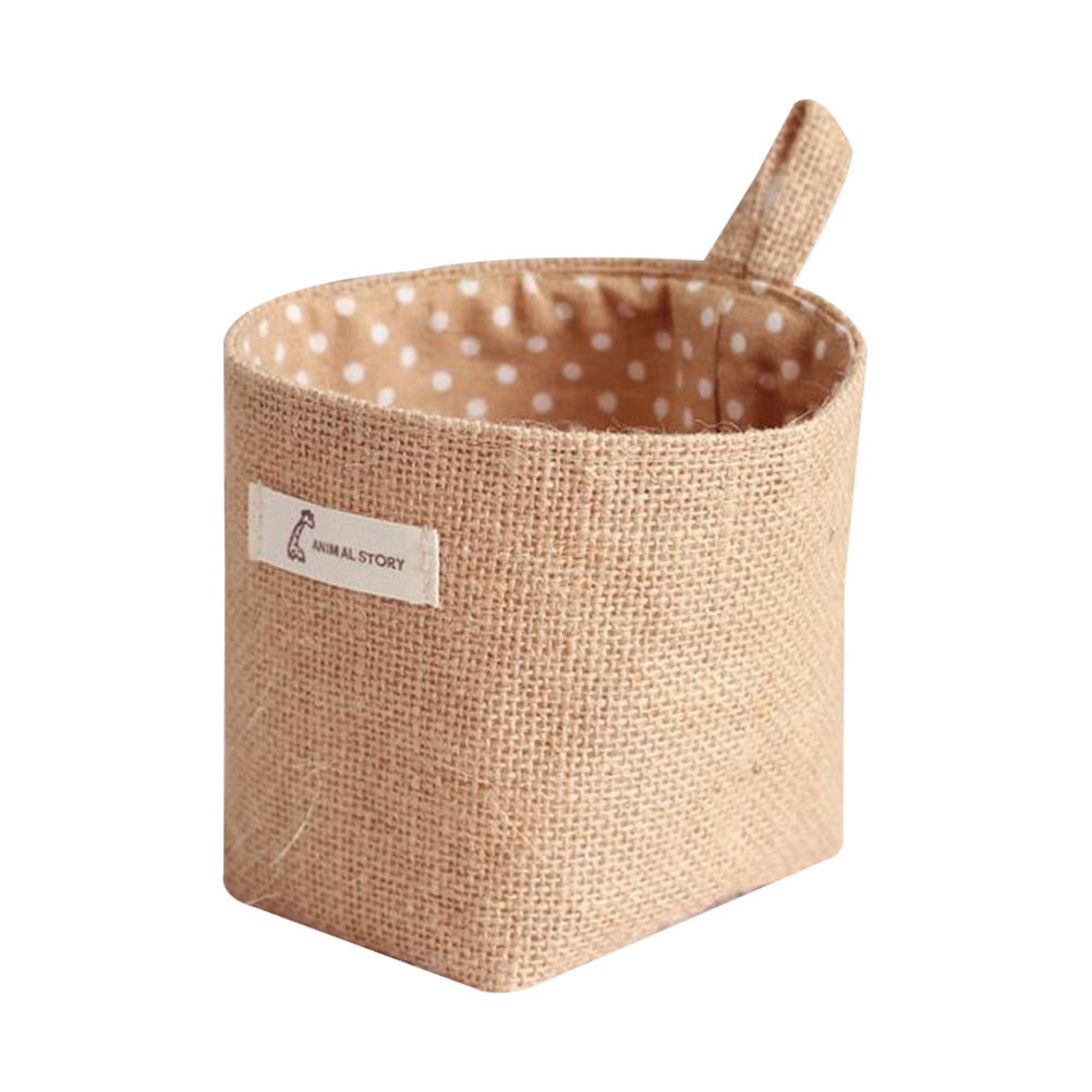 SHINYPASING Over the Door Organizer Khaki Cotton Hanging Pouch 10 x 10 ...