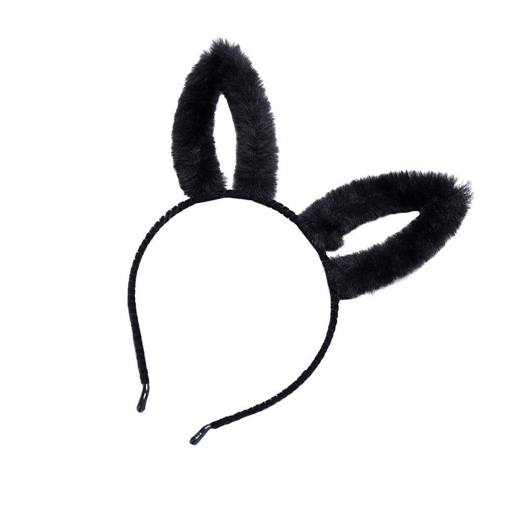 SHINYPASING Rabbit Ear Scrunchie Bunny Hair Band One Size Fits Most ...