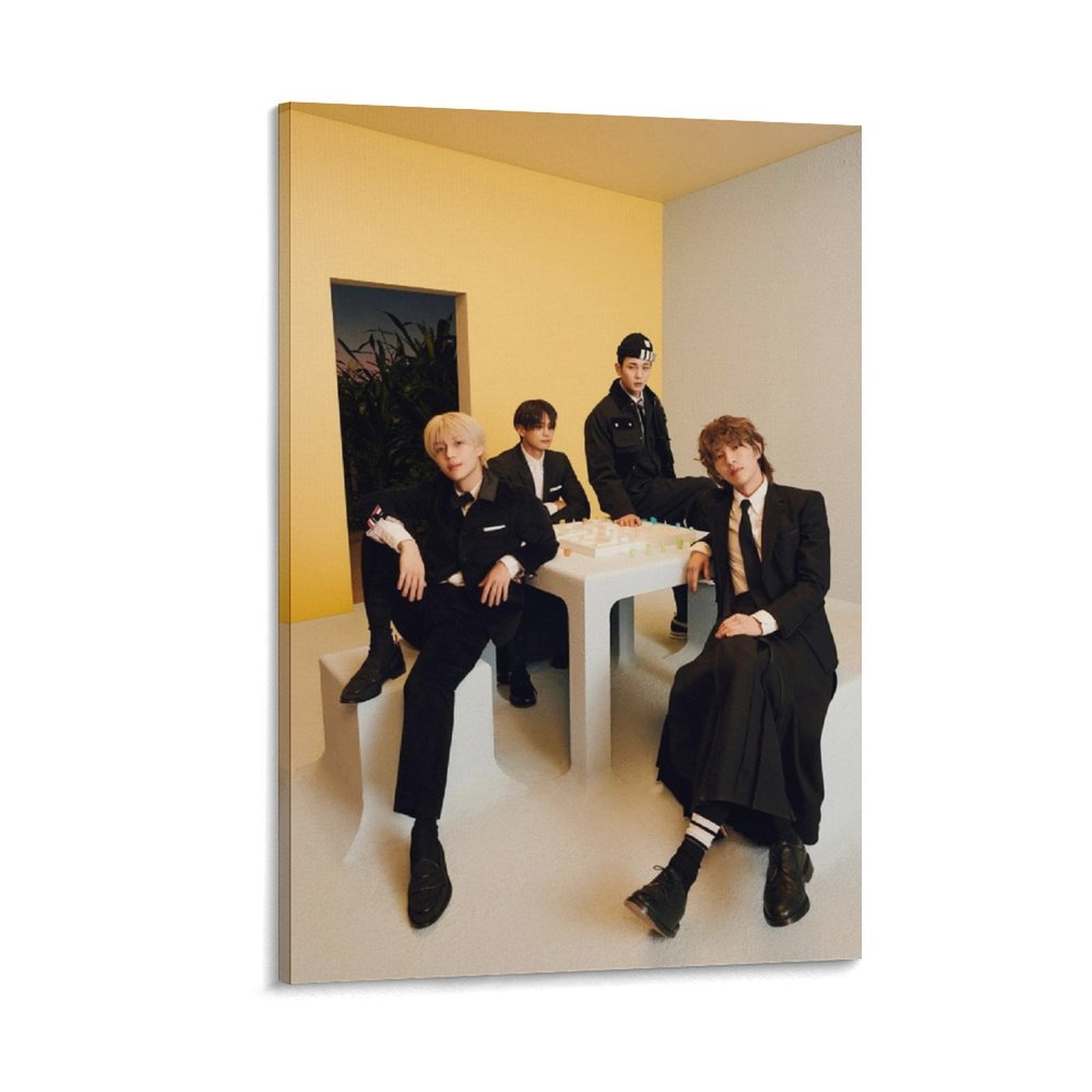 SHINee Boy Band K-pop South Korean Poster Canvas Wall Art Poster ...