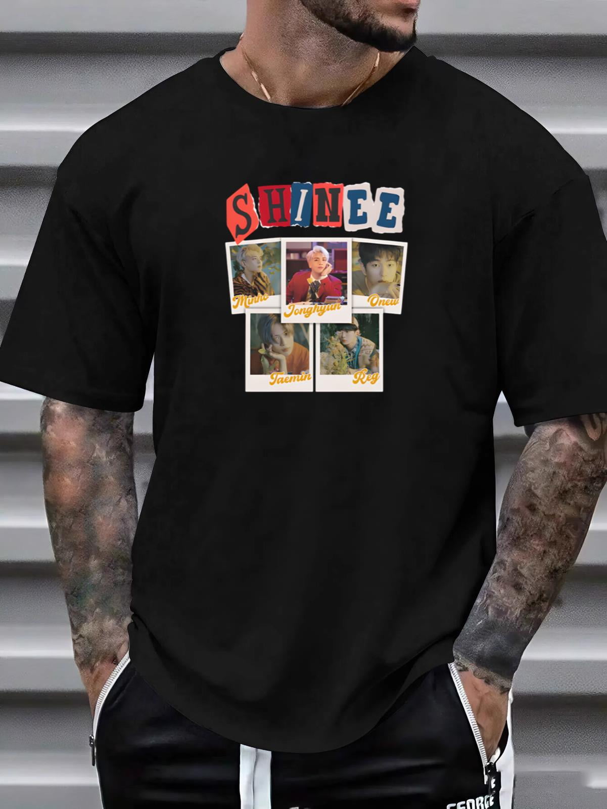 SHINee K-Pop Group Collage Shawol Fandom Style Unisex Tee V60481, for ...