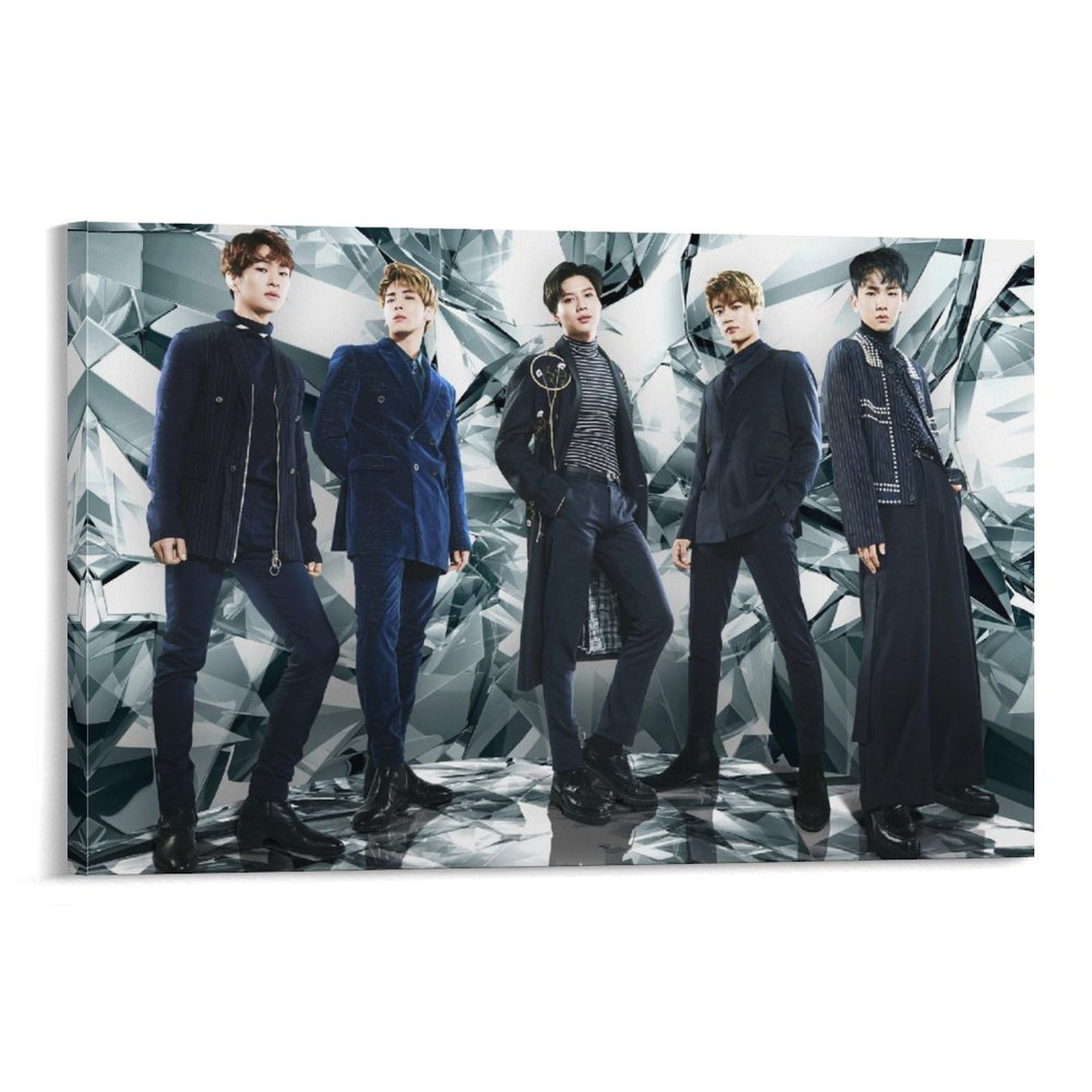 SHINee K-pop Hot Boy Band Poster South Korean Poster Cool Artworks ...