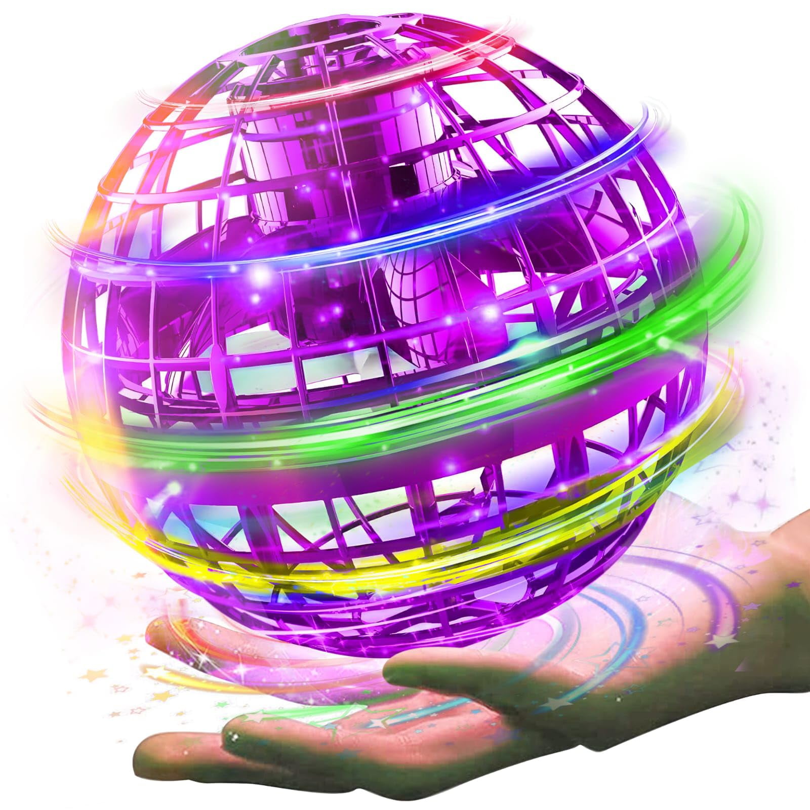 SHIP SMART CM Toys 2024 Hand Operated Mini Upgraded UFO Magic Flying ...