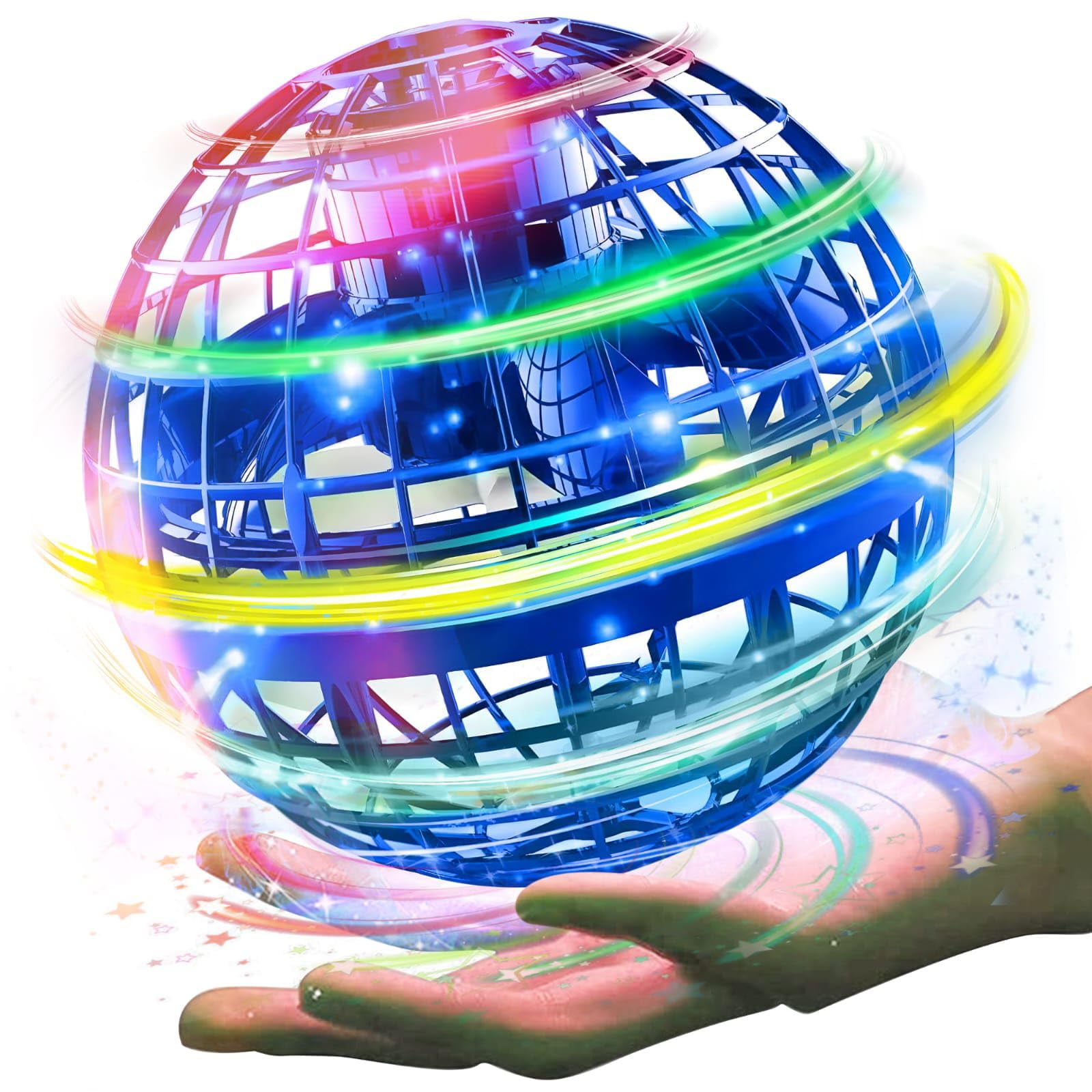 SHIP SMART CM Toys 2025 Hand Operated Mini Upgraded UFO Magic Flying ...