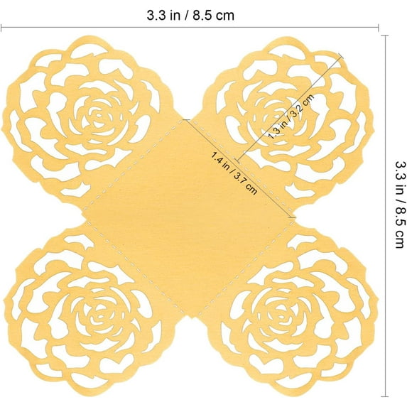 SHIQI-100Pcs Truffle Wrapper Liners, Paper Mini Cupcake Liners ...