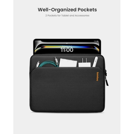 SHIQI-11 Inch Tablet Case Sleeve for 2025 iPad Pro M5/M4, iPad (A16 ...