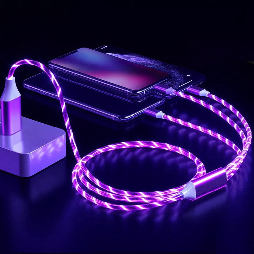SHIQI-3 Combinations Multi Ports Charger Cable USB A to USBC Micro PD ...