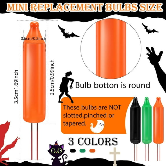 SHIQI-360 Count 2.5v Christmas Mini Lights Replacement Bulbs ...