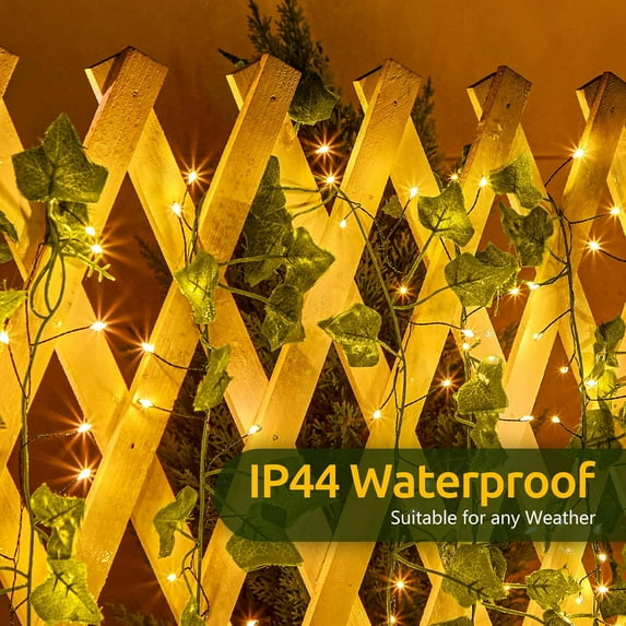 SHIQI-Battery Operated Cluster Lights, 10FT 100 Micro LEDs, Outdoor ...