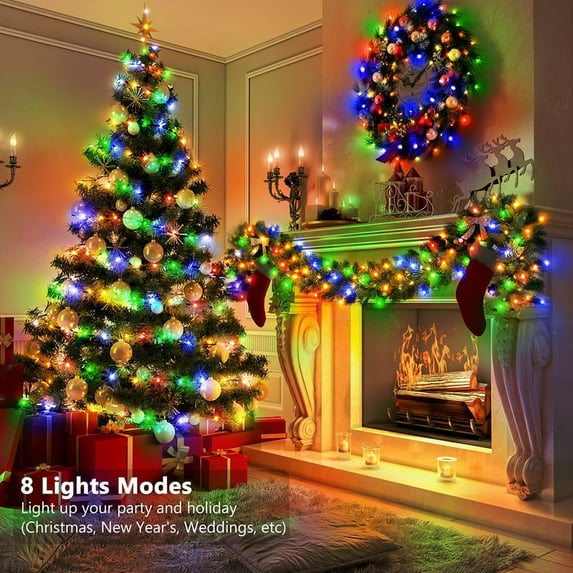 SHIQI-Battery Operated String Lights (1 Pack), 16.5ft 50 LED Fairy ...