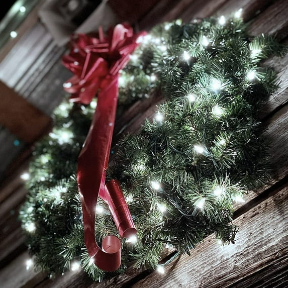 SHIQI-Christmas Lights - Battery Operated String Lights 50 LED String ...