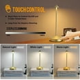 SHIQI-Cordless Table Lamp, 5000mAh Rechargeable Battery Powered LED ...