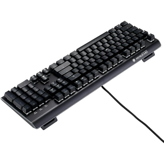 SHIQI-GK735 Mechanical Gaming Keyboard Kailh Box White Switch 104 Keys ...