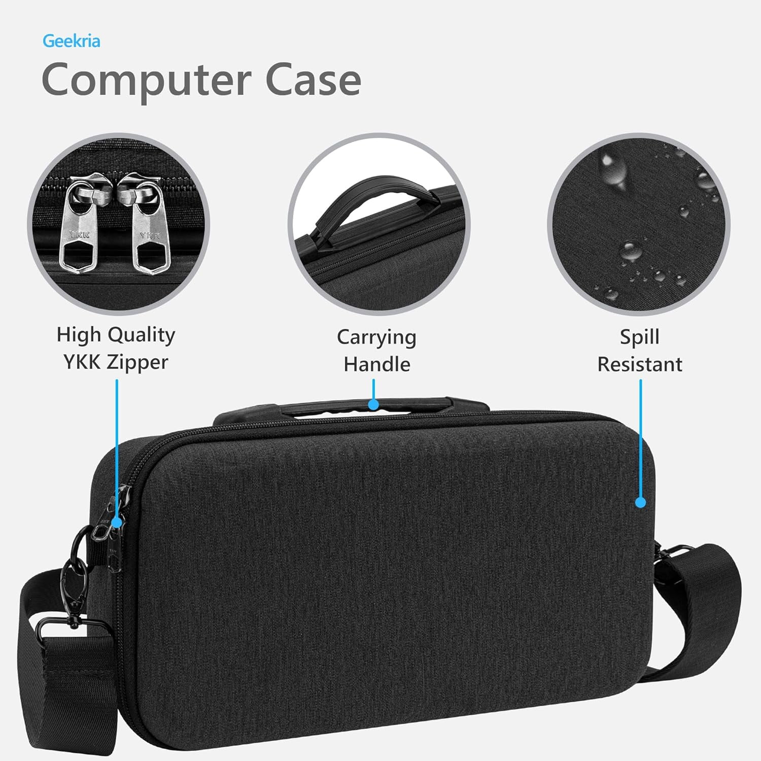 SHIQI-Geekria Desktop Computer Hard Travel Case, Compatible with Apple ...