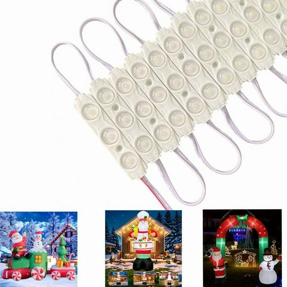 SHIQI-LED Module,Replacement Lights for Inflatables White 20pcs 9.8 Ft ...