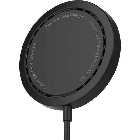 SHIQI-Magnetic Wireless Charger for iPhone 15W Max Fast Mag-Safe ...