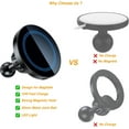 SHIQI-Magnetic Wireless Charging Phone Holder with 20mm Ball Mount for ...