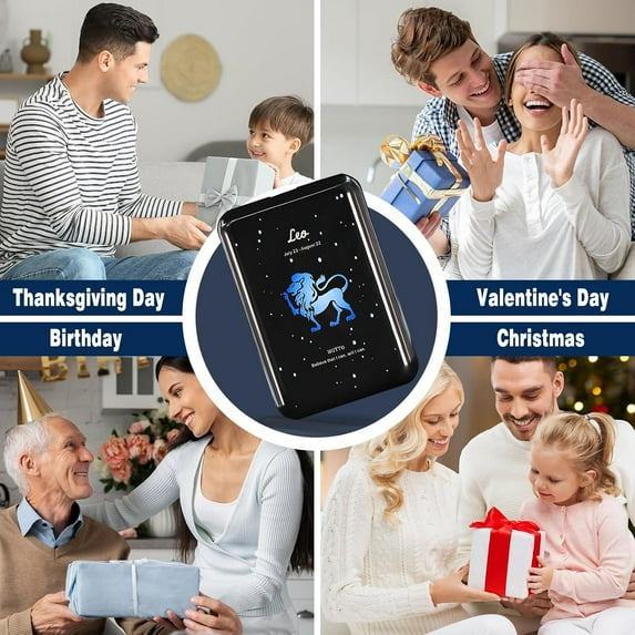 SHIQI-Mini Power Bank 10000mAh,Small Portable Charger USB C in/Output ...