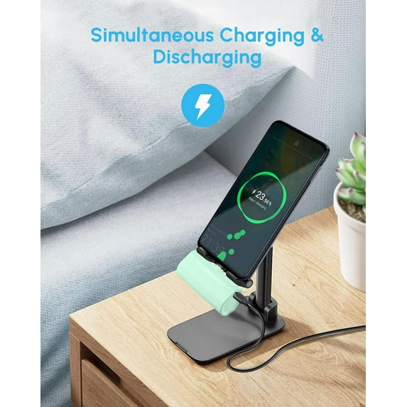 SHIQI-Power Bank USB C Portable Charger 4800mah Mini Battery Bank for ...