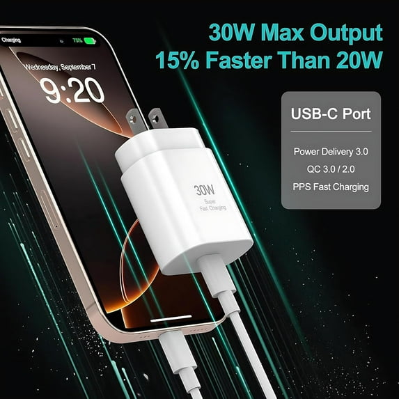 SHIQI-Samsung Super Fast Phone Charger for Samsung Charger Fast ...
