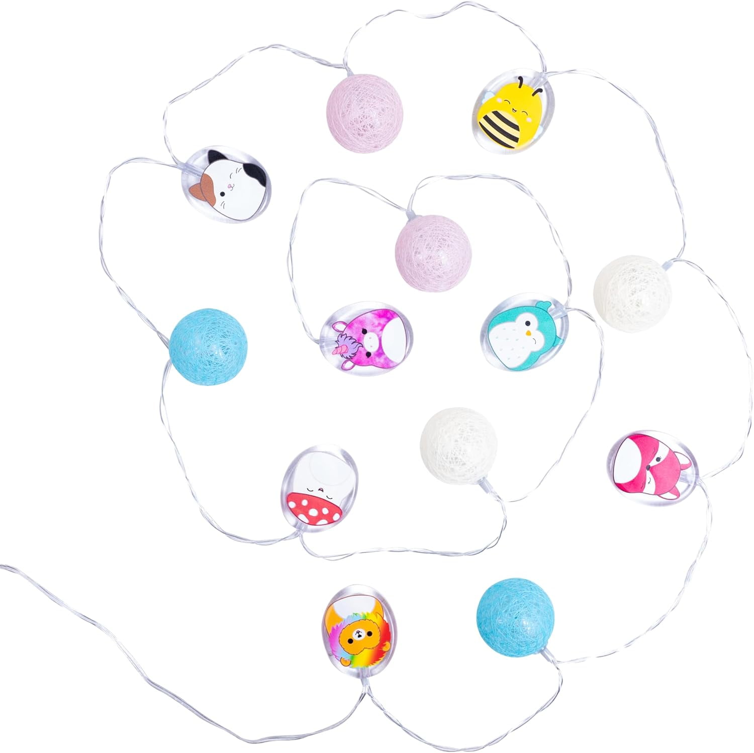 SHIQI-Squishmallows LED String Lights – USB-Powered Fairy Lights ...